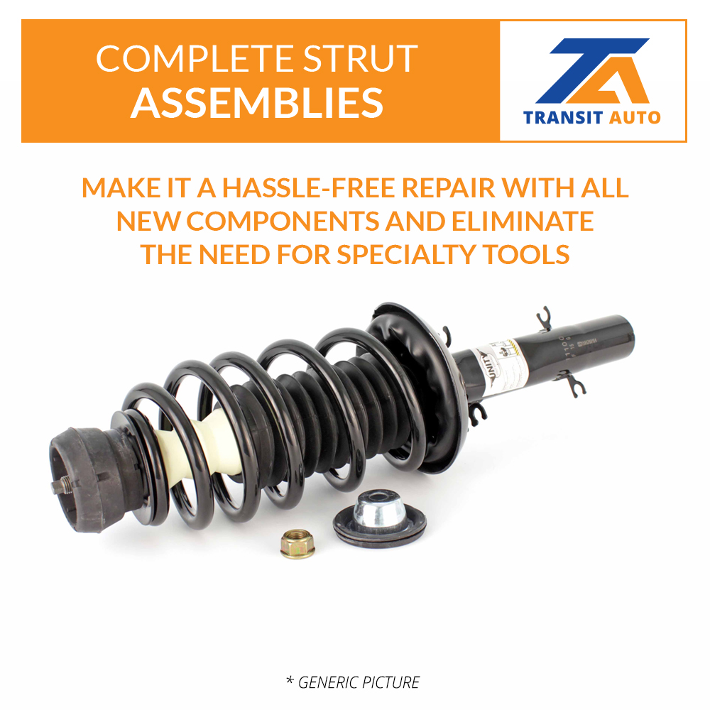 Front Complete Strut And Coil Spring Mount Assembly For Mercedes-Benz ...