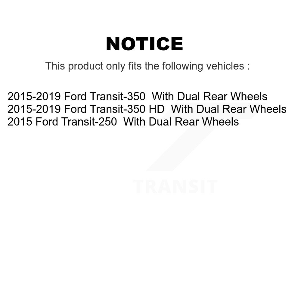 Kugel Front Wheel Bearing Hub Assembly 70-515152 For Ford Transit-350 ...