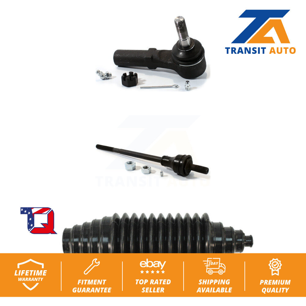 Front Left or Right Tie Rod End & Boot Kit For Chevrolet Express 3500 ...