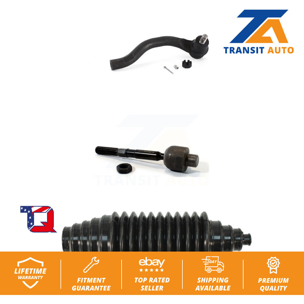 Front Right Steering Tie Rod End & Boot Kit For Honda Civic Acura ILX K7B-100096 775629812258 | eBay