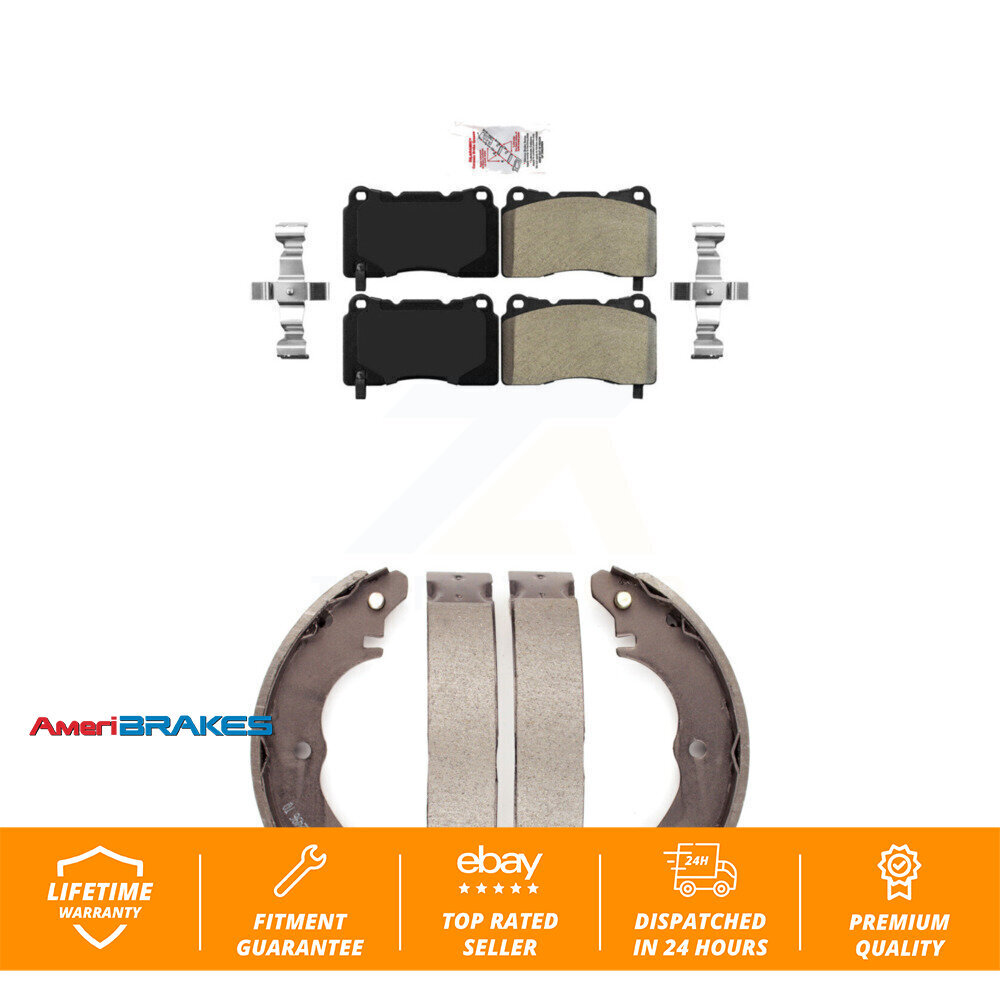 Front Semi-Metallic Disc Brake Pads Kit For Mitsubishi Lancer KNN ...
