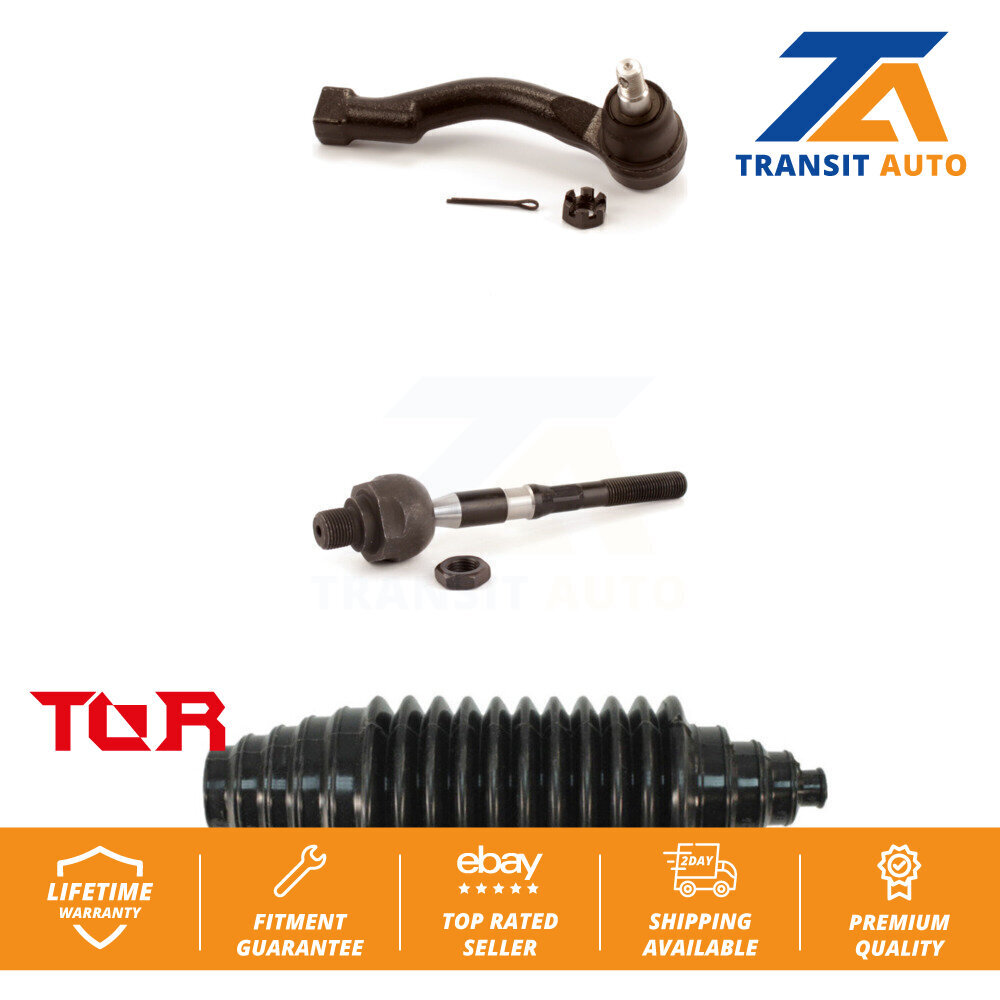 Front Right Steering Tie Rod End & Boot Kit For 2003-2009 Kia Sorento 775629806073 | eBay