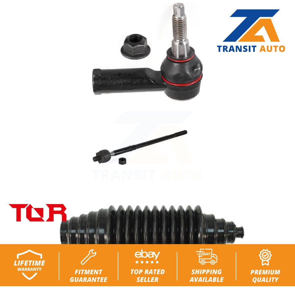 Front Left or Right Tie Rod End & Boot Kit For Ford Transit-250 Transit ...