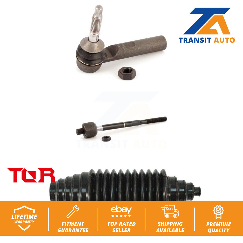 Front Left or Right Tie Rod End & Boot Kit For Ford Expedition Lincoln ...