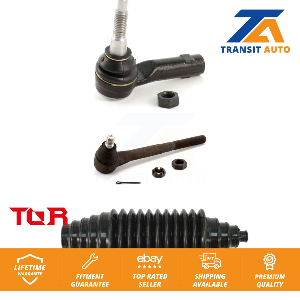 Front Left Tie Rod End & Boot Kit For 2004 Ford F-150 RWD 11th Digit Of ...