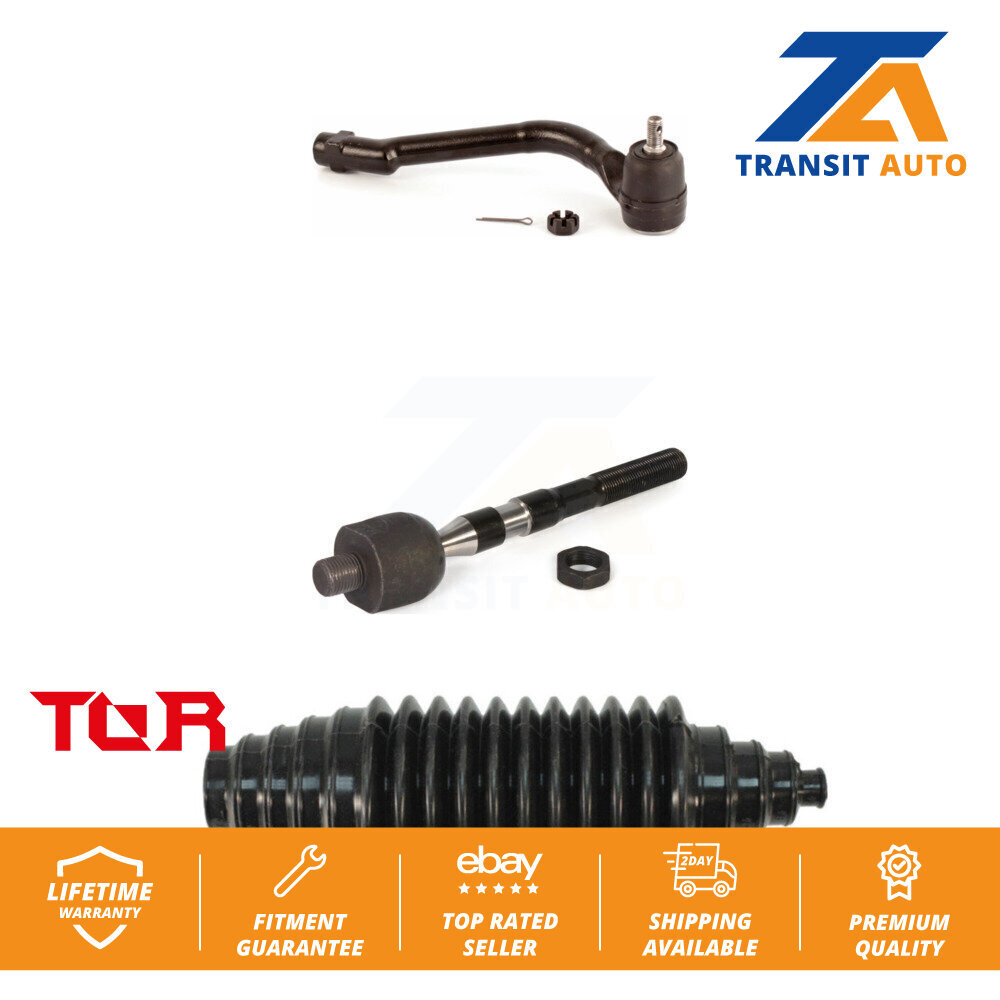 Front Right Steering Tie Rod End & Boot Kit For Kia Optima Hyundai ...