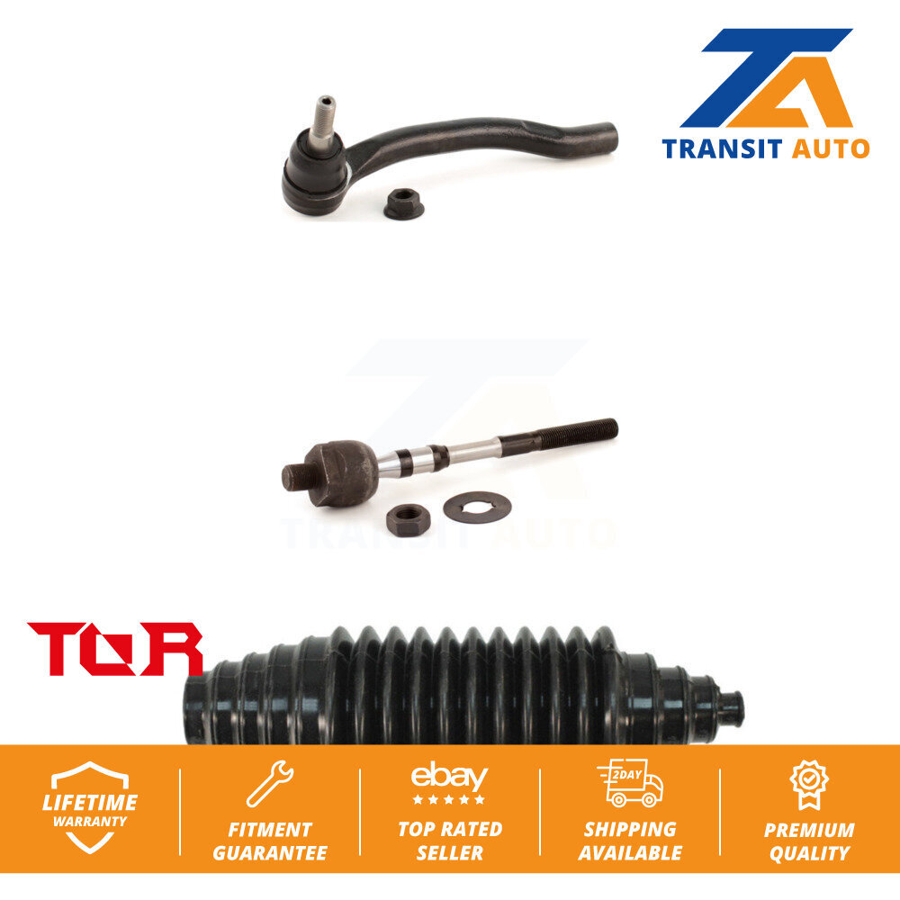 Front Right Steering Tie Rod End & Boot Kit For Nissan Altima KTB ...