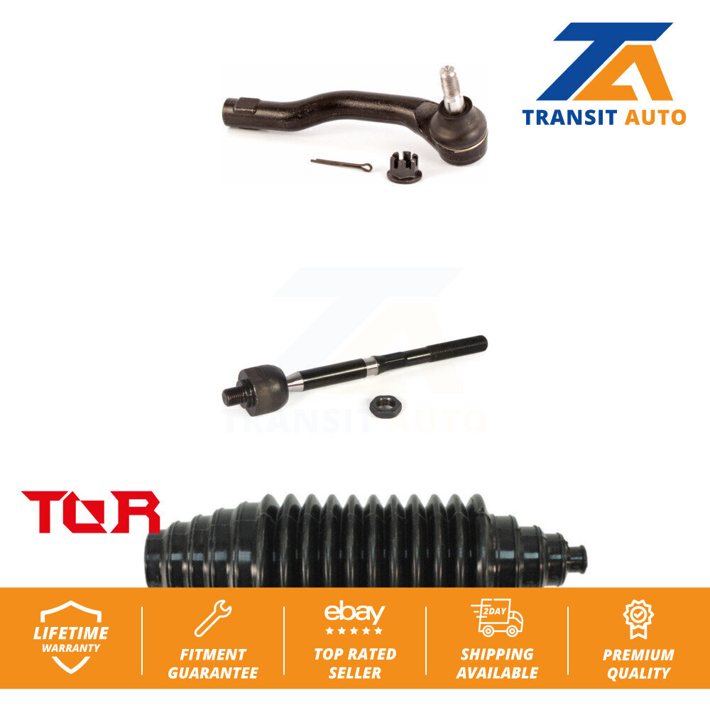Front Right Steering Tie Rod End & Boot Kit For 2011-2014 Mazda 2 KTB ...