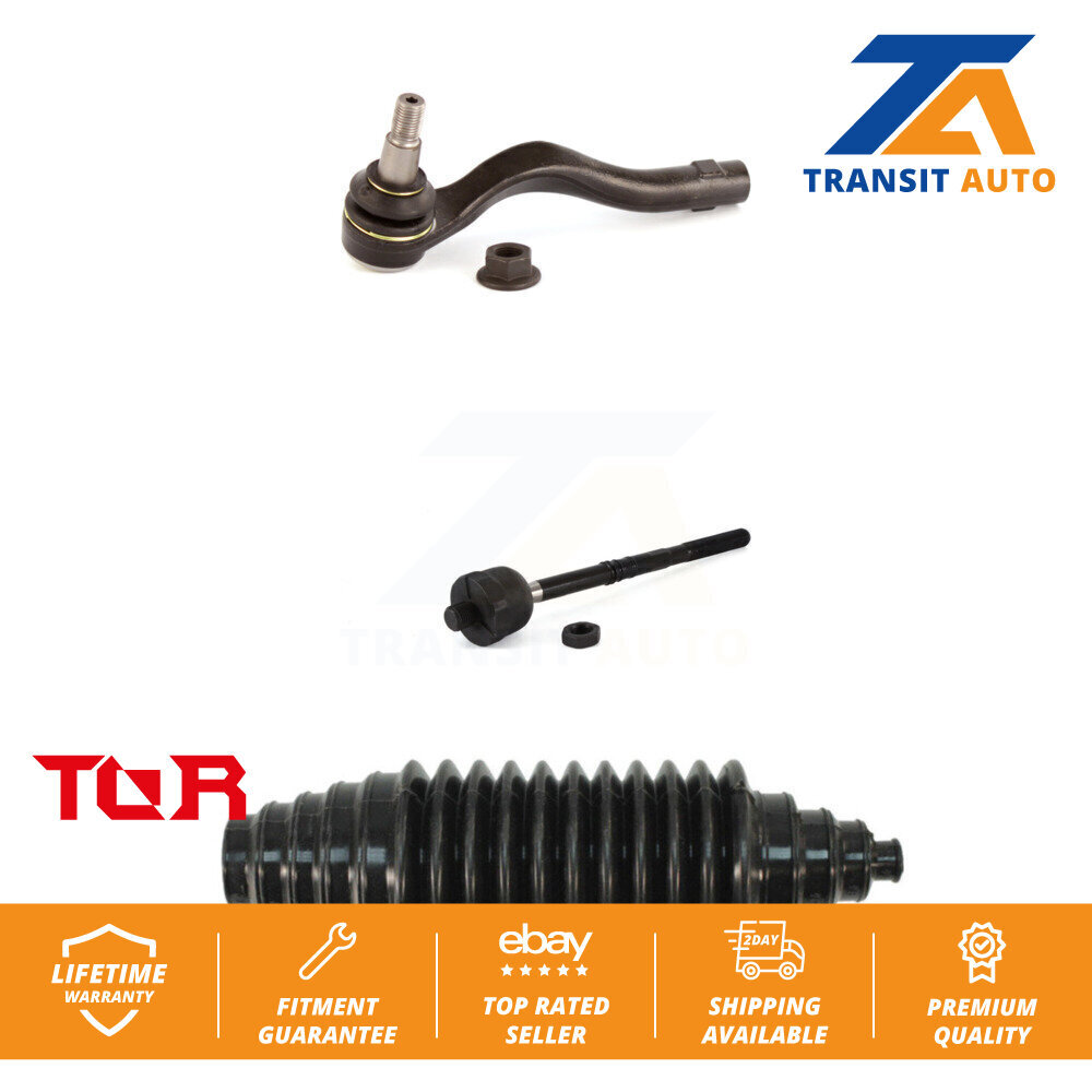Front Right Tie Rod End & Boot Kit For Mercedes-Benz C300 E350 E400 ...