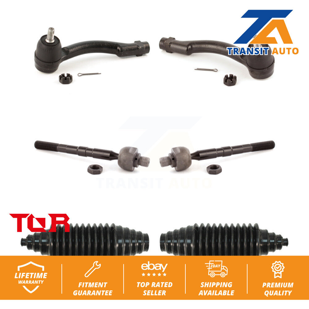 Front Tie Rod End & Boot Kit For 2006 Kia Optima Vehicles With Upper Control Arm 775629810827 | eBay