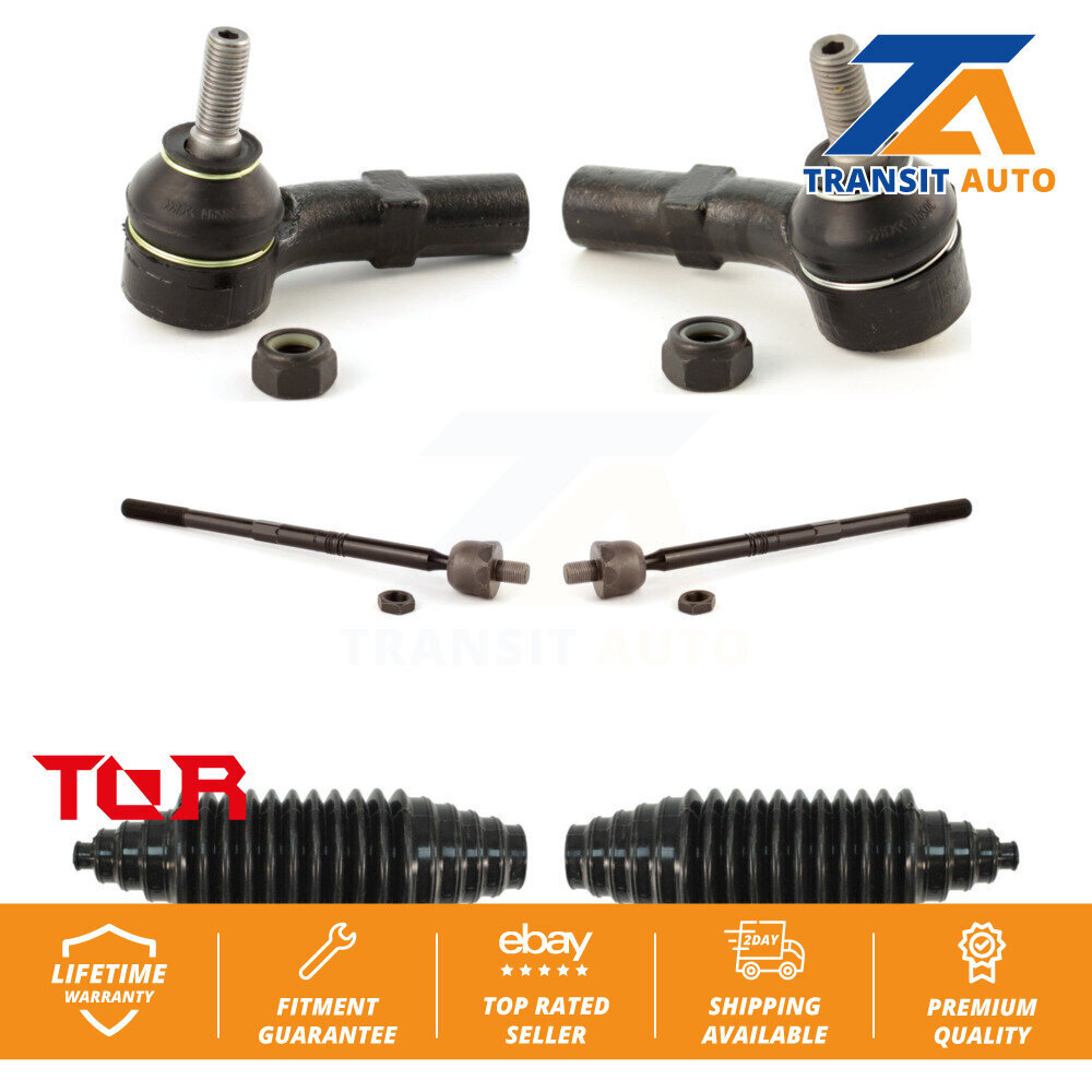 Front Steering Tie Rod End & Boot Kit For Volkswagen Golf R ...
