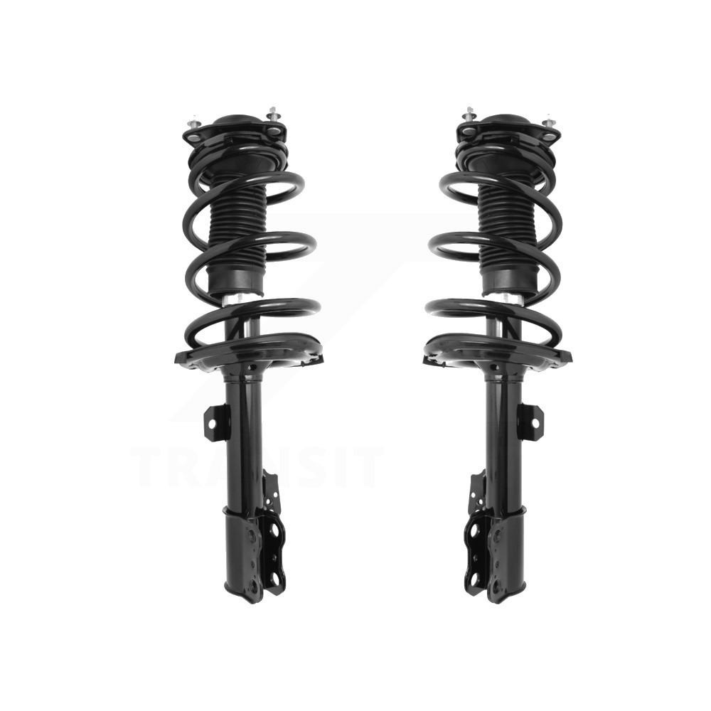 Front Complete Strut Assembly And Coil Spring Shock Pair 2011 2019