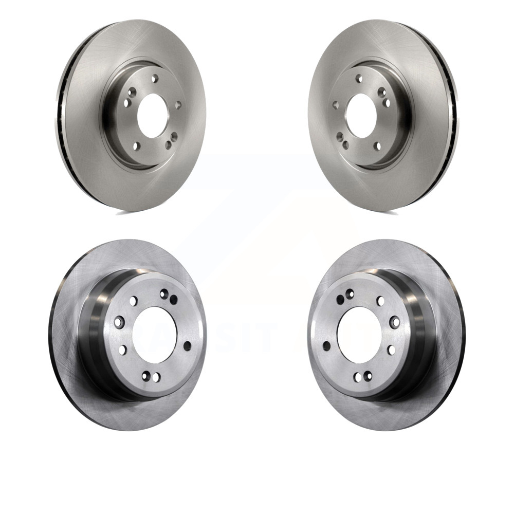 Front Rear Disc Brake Rotors Kit For Kia Sportage Hyundai Tucson | eBay