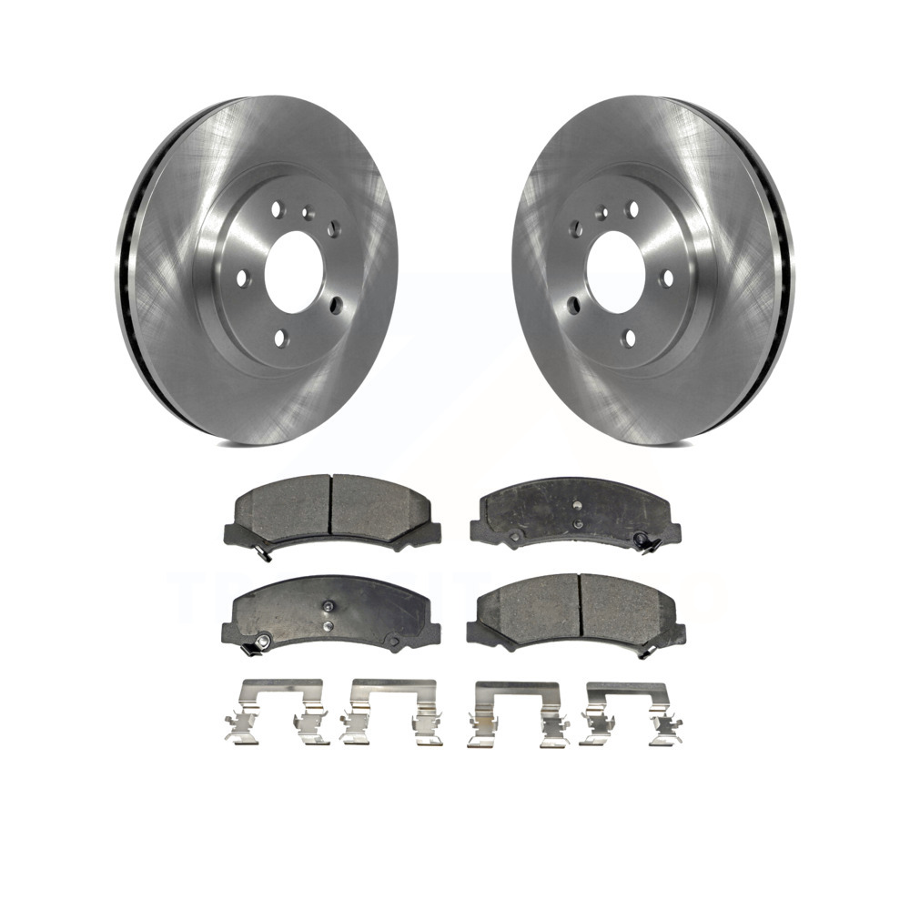 2016 For Chevrolet Impala Limited LS/LT/LTZ Coated Front Brake Rotors ...